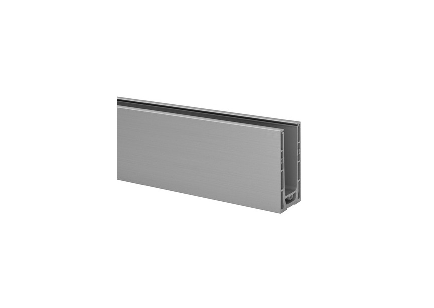 Vloerprofiel, Easy Glass Smart, topmontage; 168210-050-99-18 | Meert